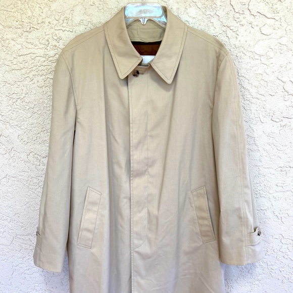 London Fog | Jackets & Coats | Mens Vintage Trench Coat With Removable ...